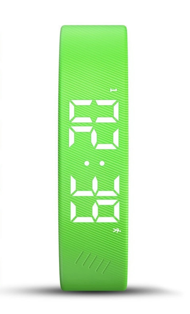 Smart Bracelet SNAP ON LED Digital Waterproof Smart Clock Smartband ...